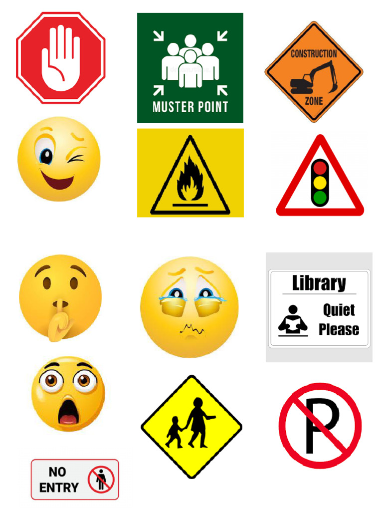 Signs and Emojis - 041046 | PDF