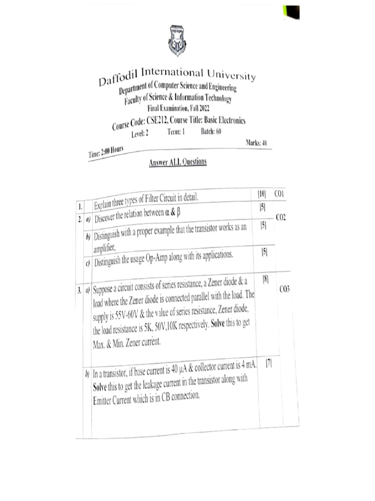 Basic elections question | PDF