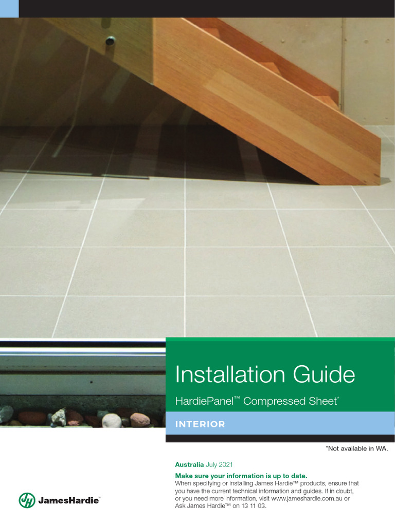Appendix C.2 - CFC Installation - Guide - Interior - Flooring | PDF | Flooring | Tile