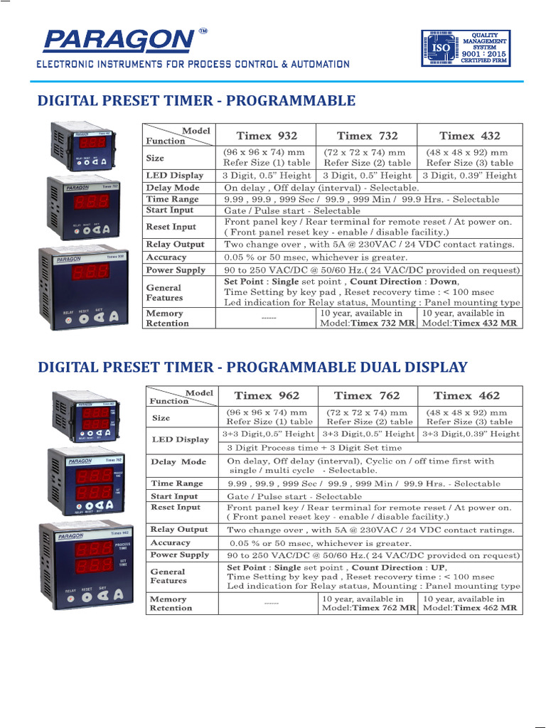 Digital Preset Timer PRG | PDF | Computer Engineering | Electronics