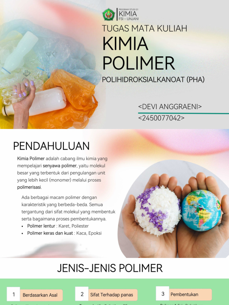 Devi Anggraeni - UTS Kimia Polimer | PDF