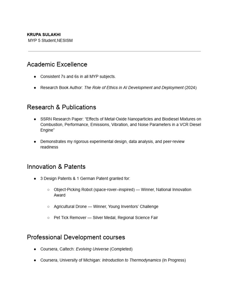 Key Highlights For Recommendation Letter | PDF