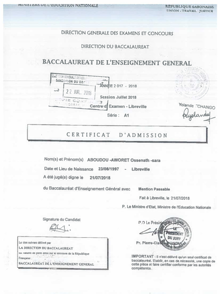 Bac | PDF