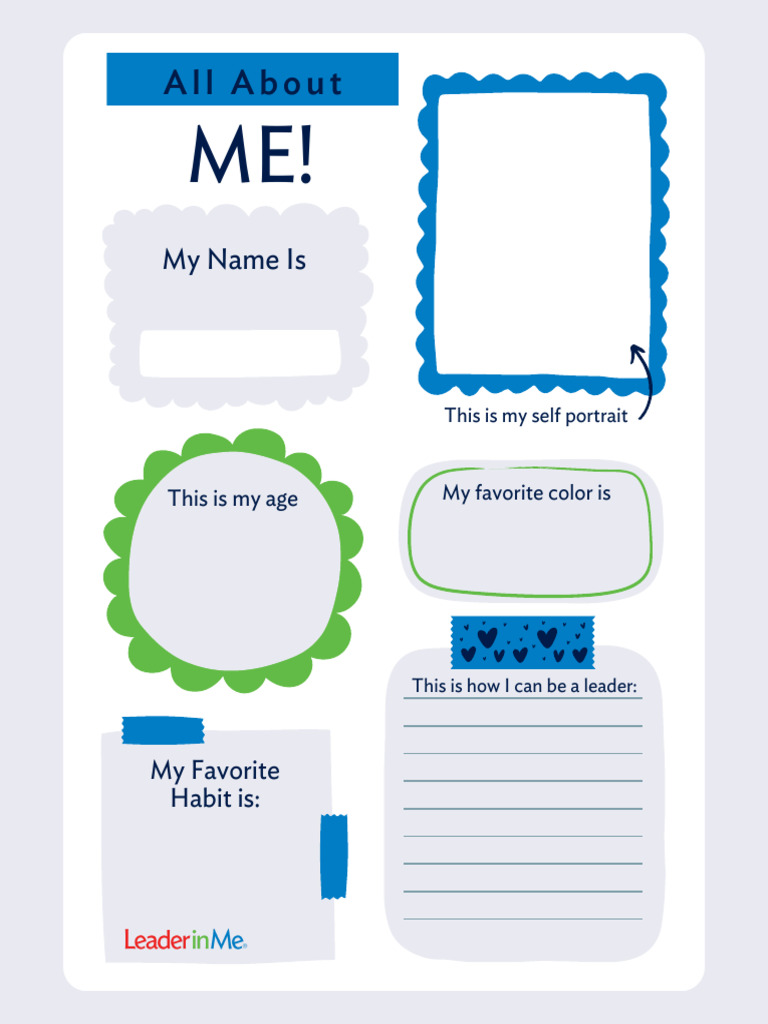All About Me Downloadable | PDF