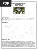 The Brook Summary, Explanation, Word Meanings Class 9 | PDF | English ...