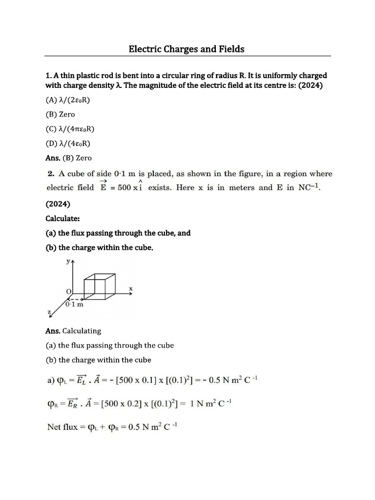 Class 12 Physics 3 | PDF