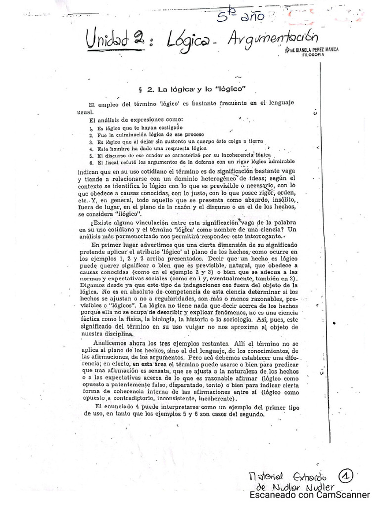 Repartido Argumentación | PDF