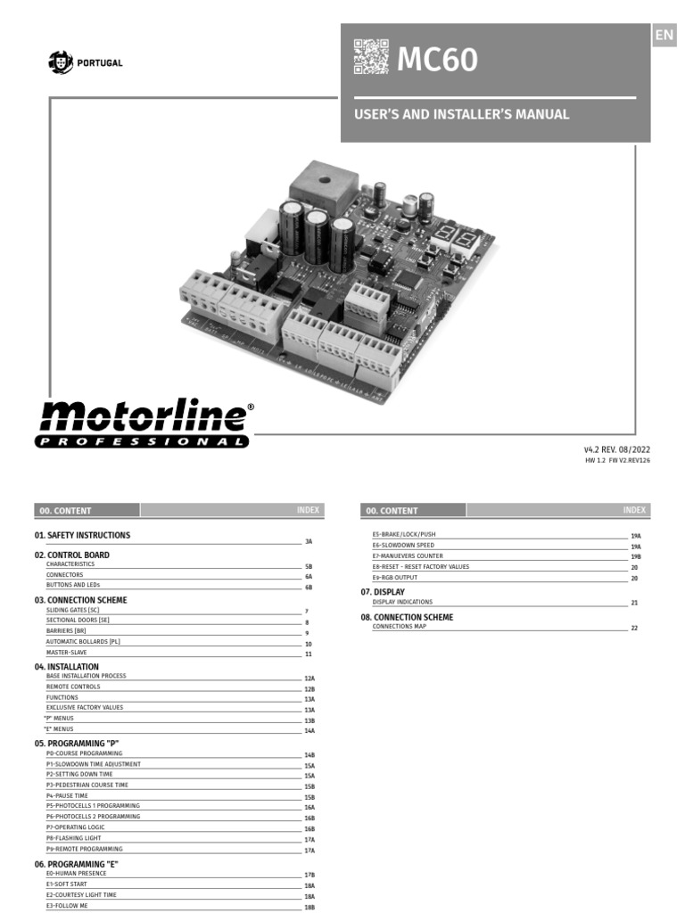 mc60 En-V4.2 Rev08 2022 | PDF | Waste | Power Supply