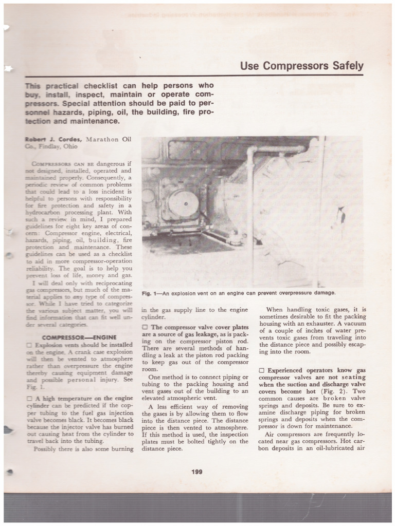 Use Compressors Safely | PDF