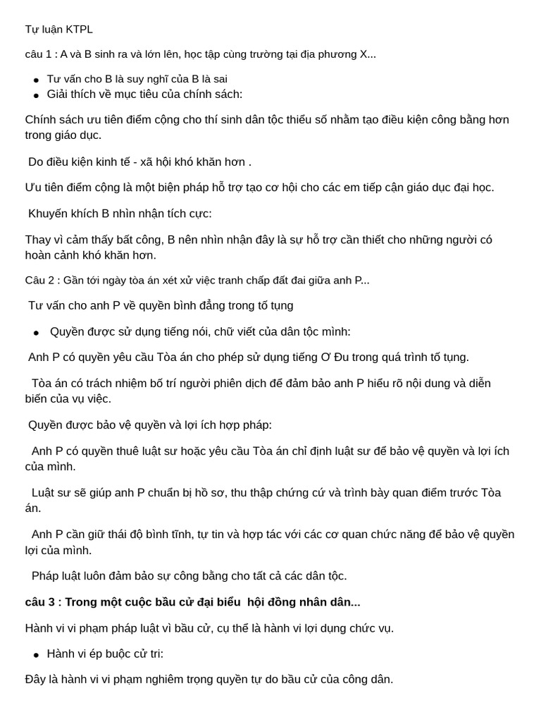 Tự luận KTPL.pdf | PDF