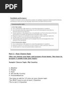 Grade 5 Topic Form for B1 Exam | PDF
