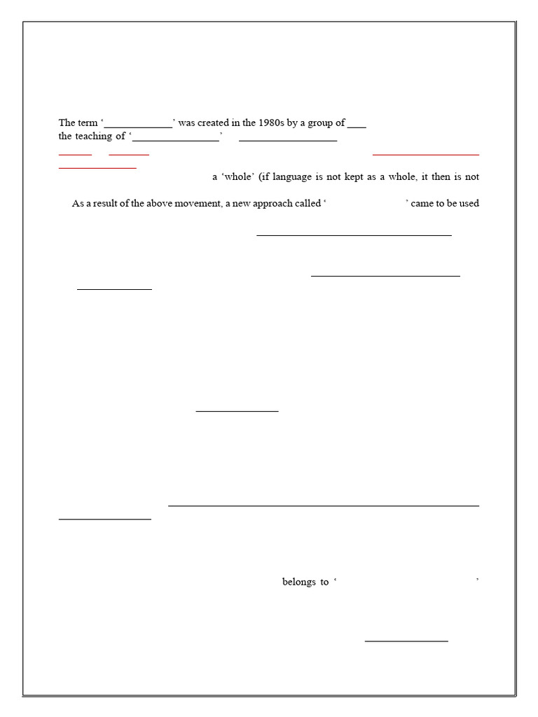 Teaching Methodology Summary ch5 | PDF | Second Language | Learning