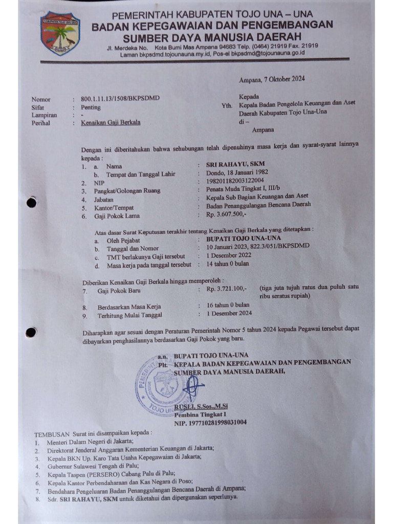 KGB 1 Januari 2025 PDF | PDF