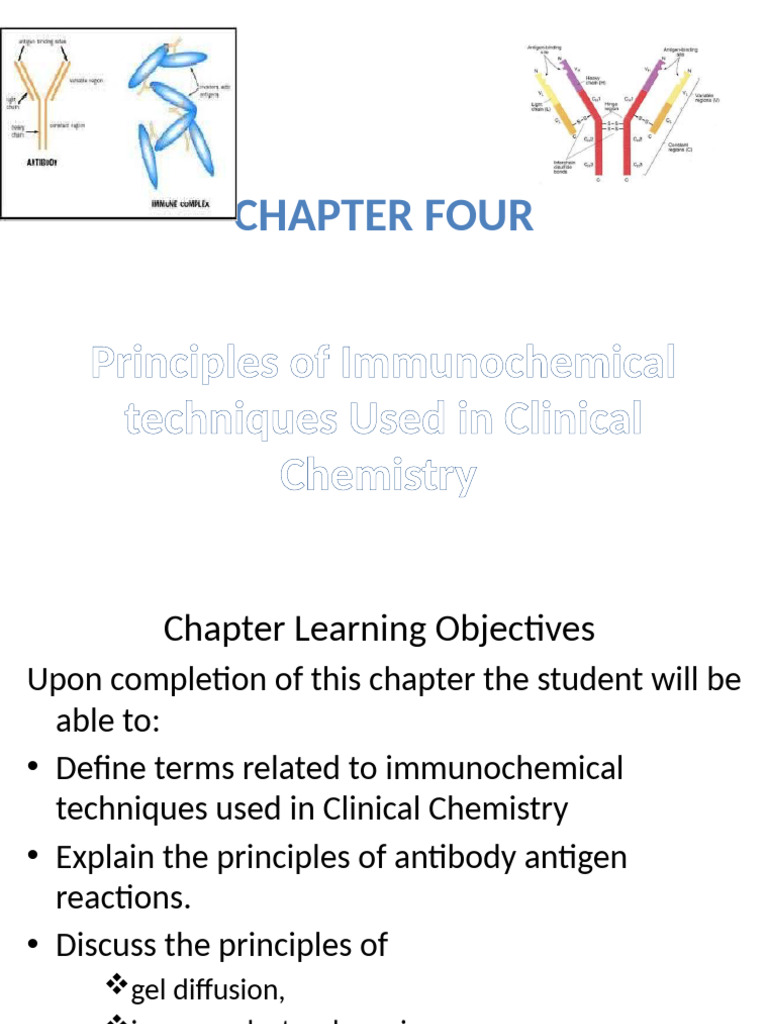 Immunochemical Techniques in Clinical Chemistry | PDF | Immunoassay ...