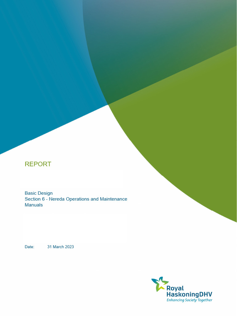 Nereda Operations & Maintenance Guide | PDF | Pump | Environmental ...
