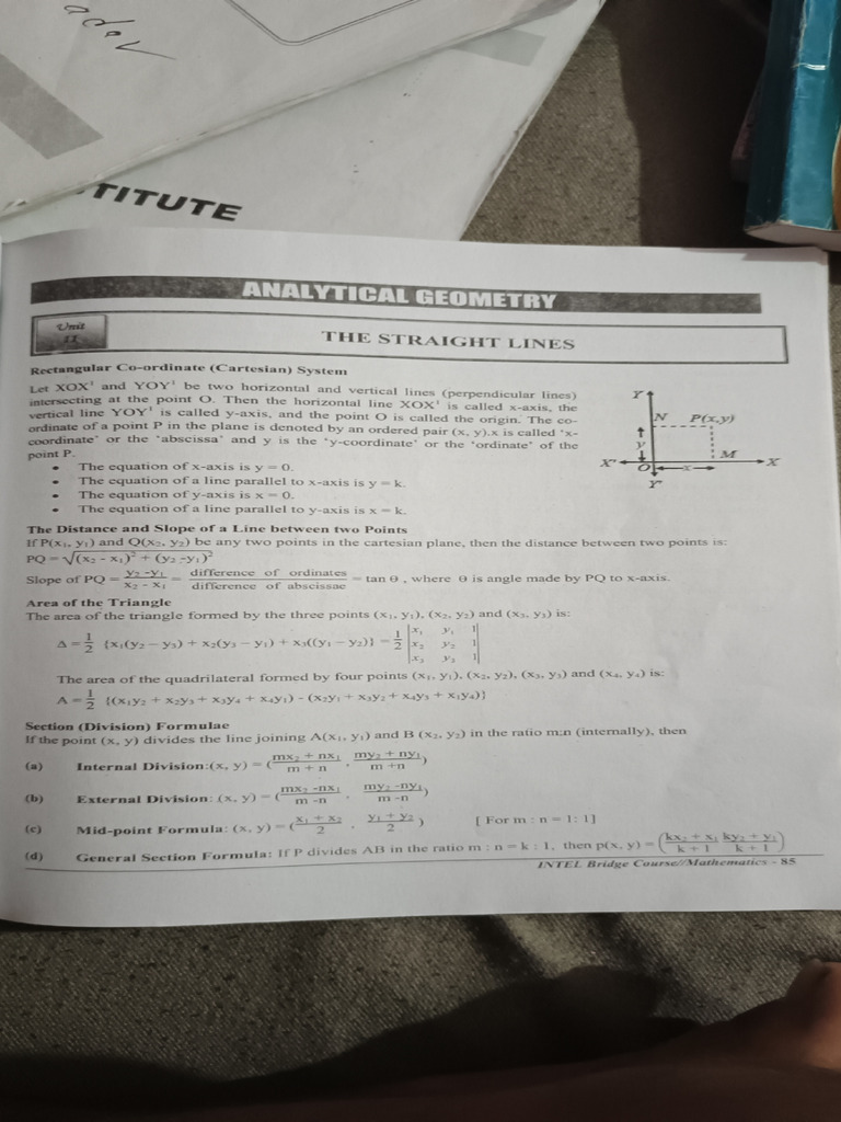 Analytical Geometry | PDF