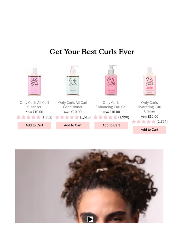 Only Curls - Say Hello To Gorgeous Curls | PDF | Hair | Human Hair
