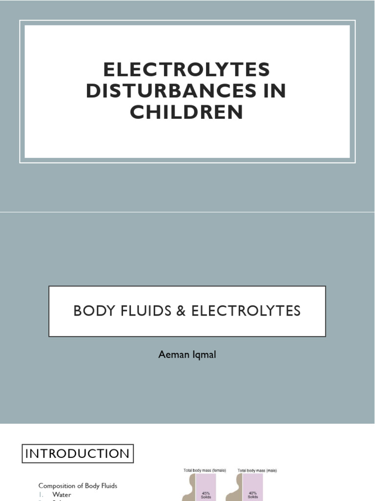 ECG Changes in Electrolyte Imbalance | PDF | Electrolyte | Homeostasis