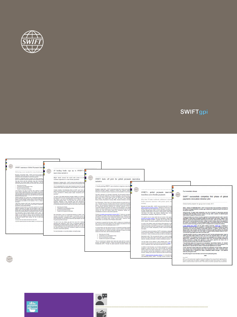 Swift Solutions PDF Gpi Overview Presentation | PDF | Banks | Business