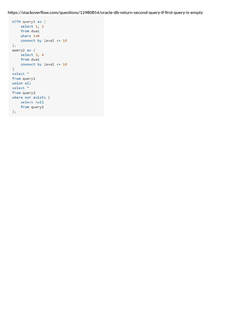 SQL Query | PDF