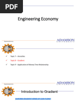 Engineering Economy Gradients | PDF | Money | Economies