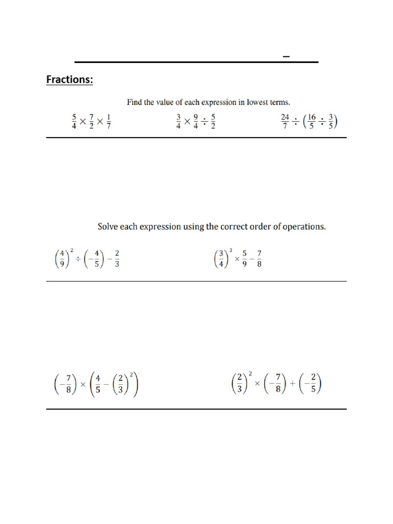 Grade VII EOY Math Revision Worksheets | PDF | Area | Percentage
