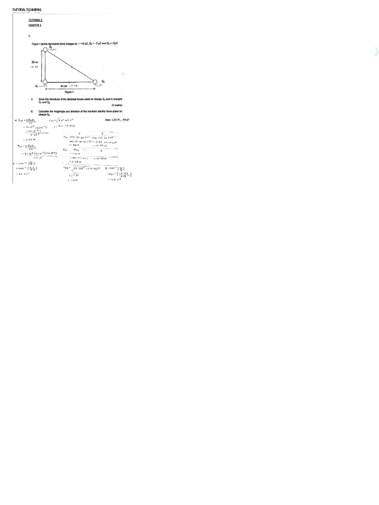 TUTORIAL 1 PHY150 (GROUP 4) | PDF