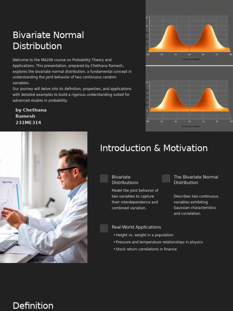 Bivariate-Normal-Distribution.pptx 20250417 112928 0000 | PDF | Variance | Normal Distribution