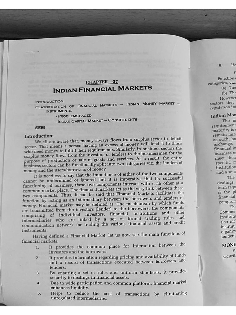 Indian Financial Market | PDF