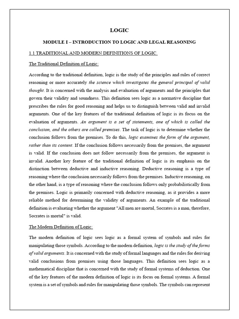 Logic 2.0 | PDF | Argument | Logic