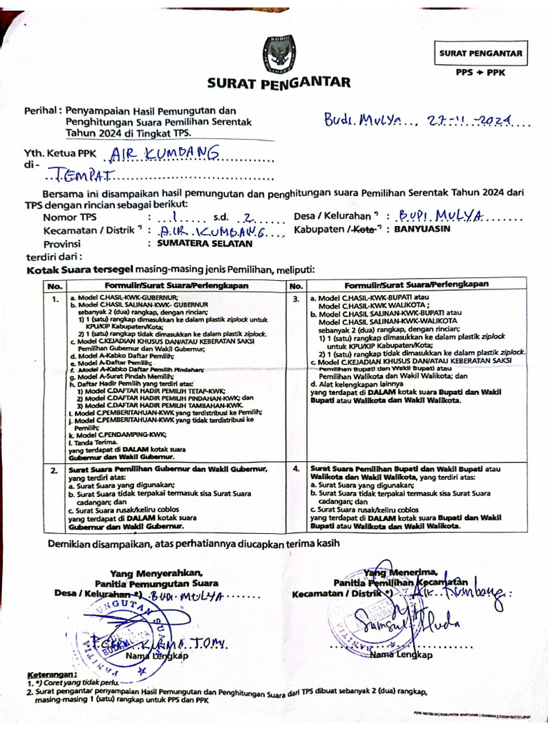 SP. PPS KE PPK | PDF