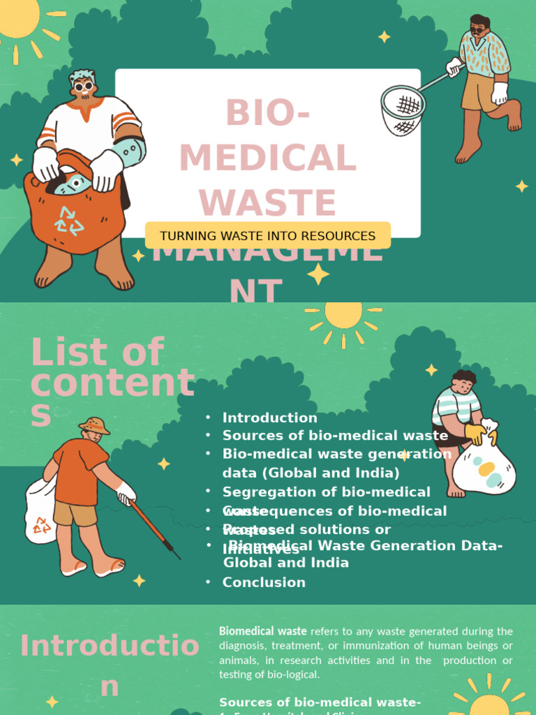 Biomedical Waste Management Overview | PDF | Waste | Waste Management