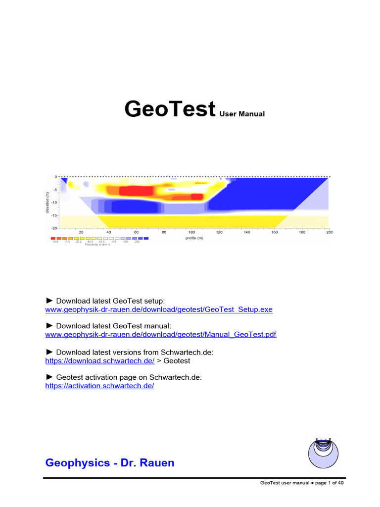 Manual GeoTest | PDF | Computer File | Backup