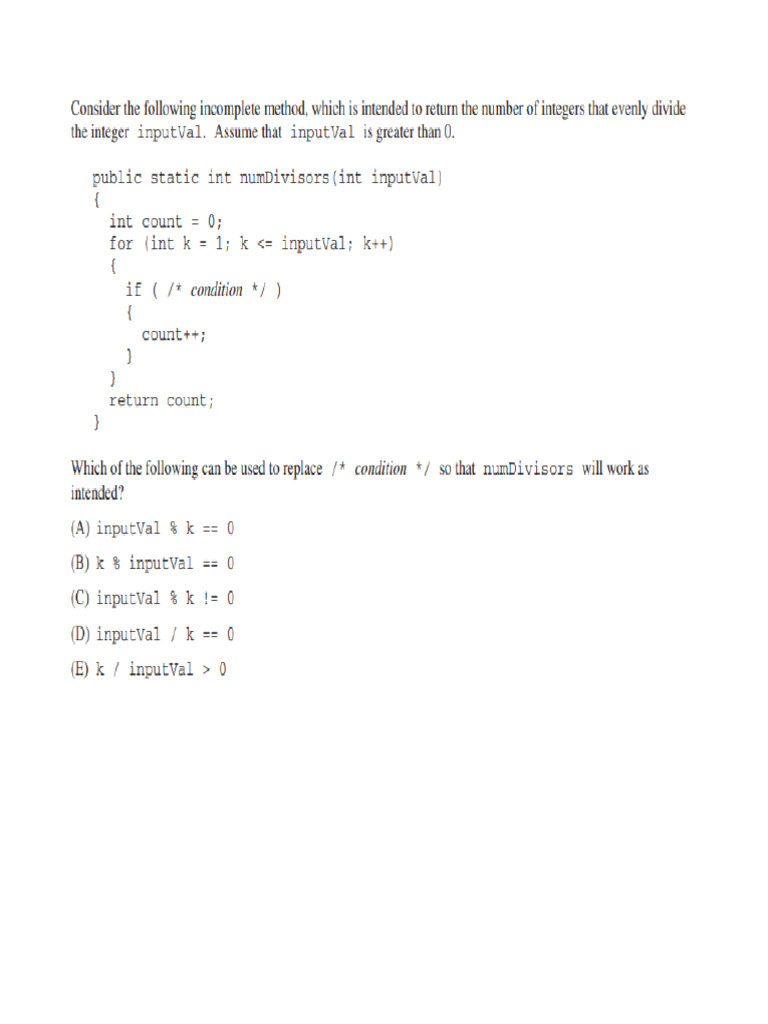 APCSA Review Game Doc | PDF