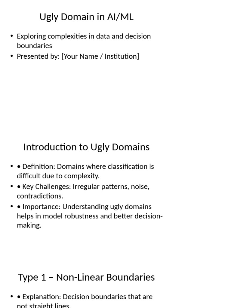 Ugly Domain Presentation Laptop Size | PDF