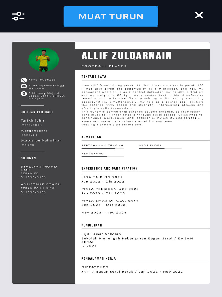 Best Online CVResume Builder - BestOnlineResume | PDF | Association Football | Football Codes