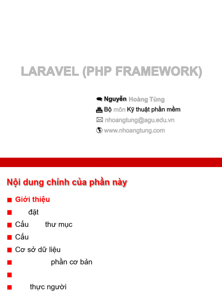 Phan05 Laravel v8.x | PDF
