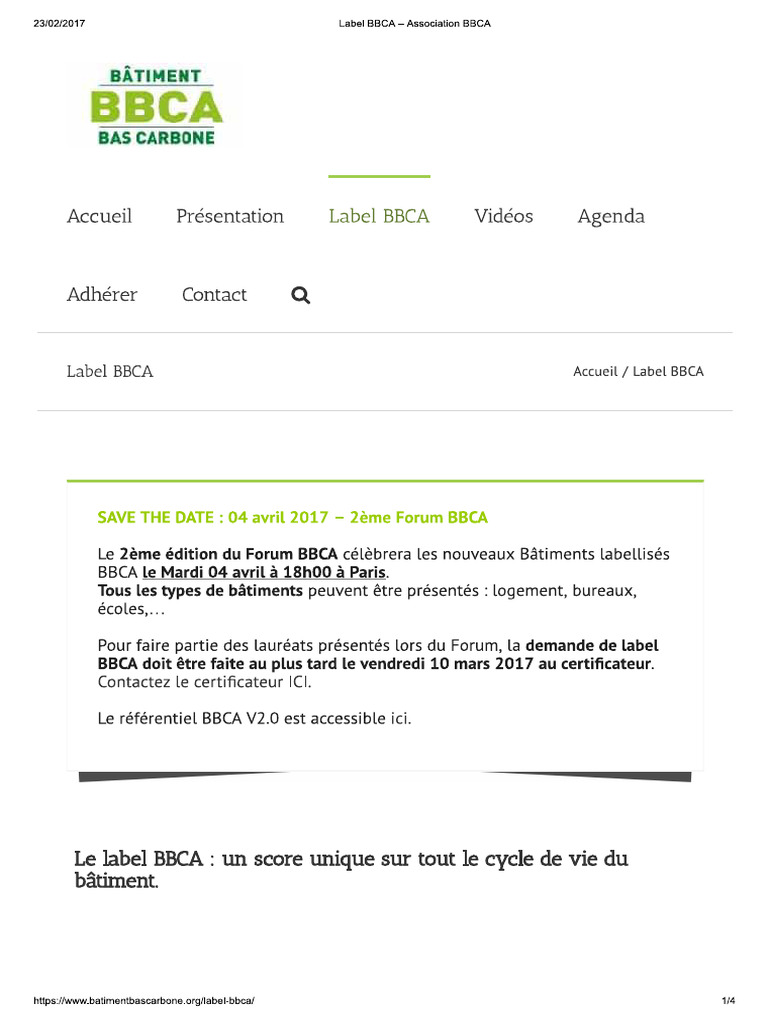 2017 = Label BBCA – Informations | PDF