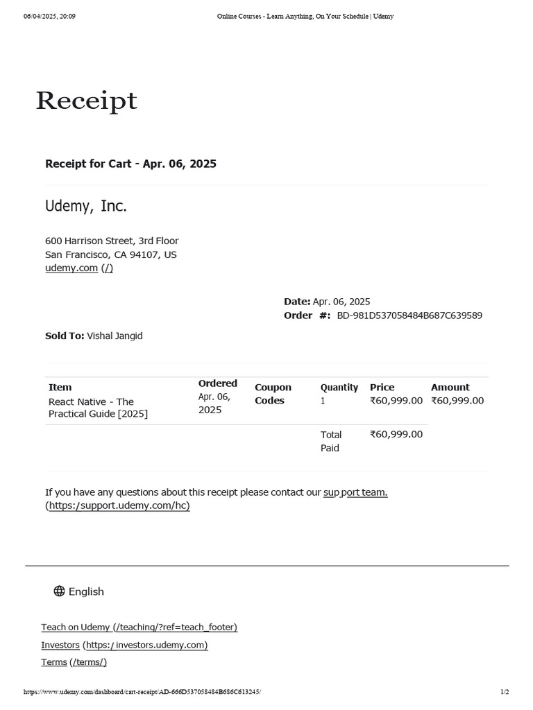 Online Courses - Learn Anything, On Your Schedule - Udemy | PDF