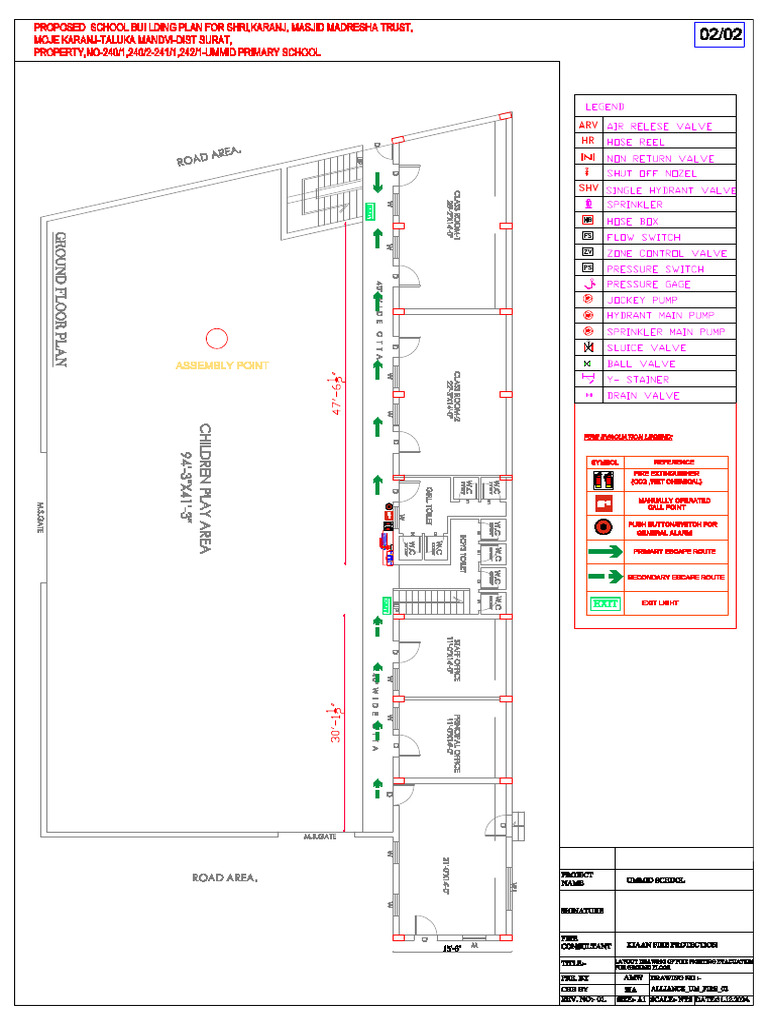REV.00.UMMID SCHOOL FIRE FIGHTING DIMENSION & EVACUATION LAYOUT PLAN_31 ...