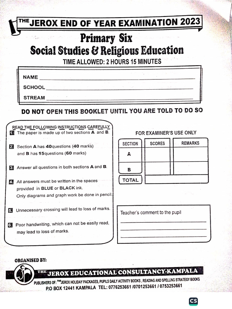TR - Paul p.5 SST Jerox Eot 3 - 2023 | PDF