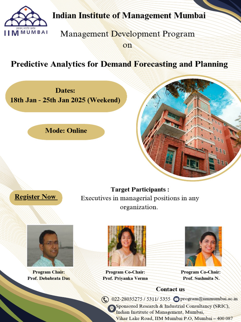 Predictive Analytics For Demand Forecasting and Planning | PDF | Forecasting | Artificial ...