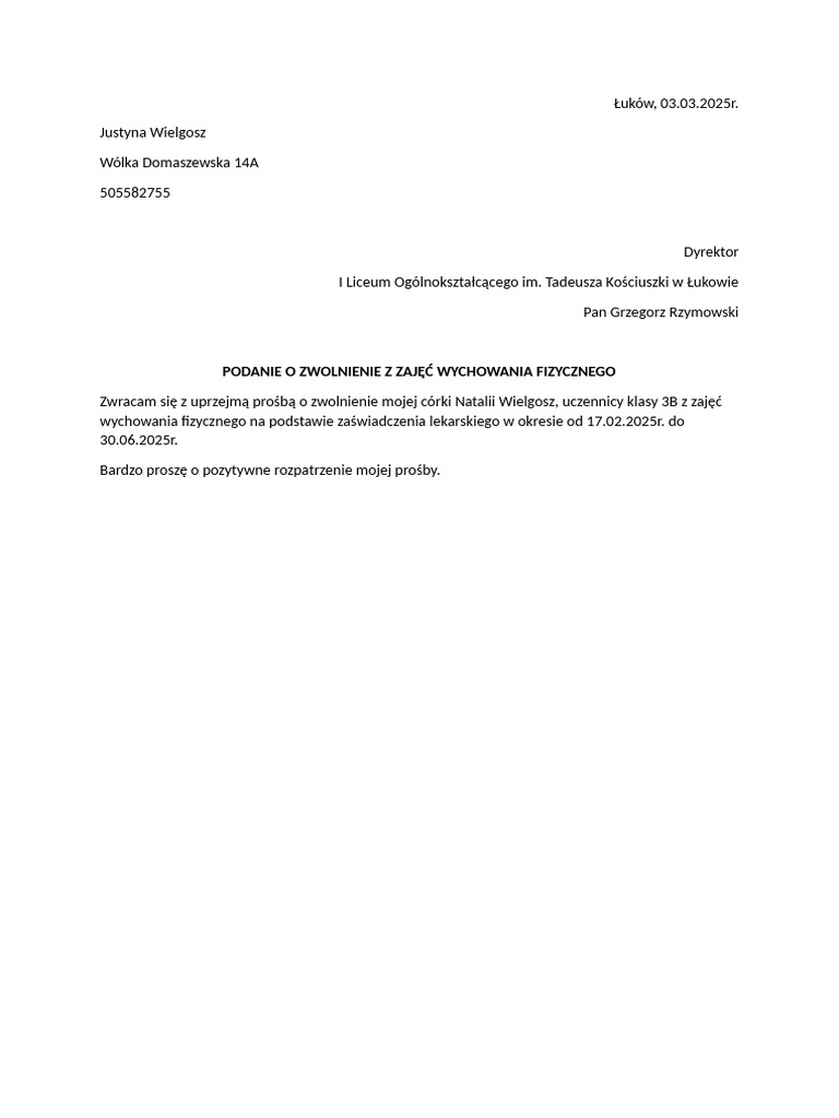 Podanie | PDF