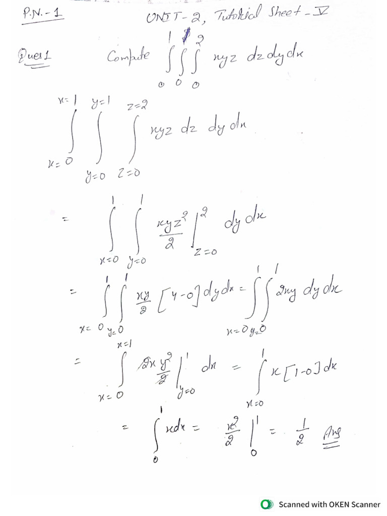 Sol_Tutorial Sheet-5(unit-2) | PDF