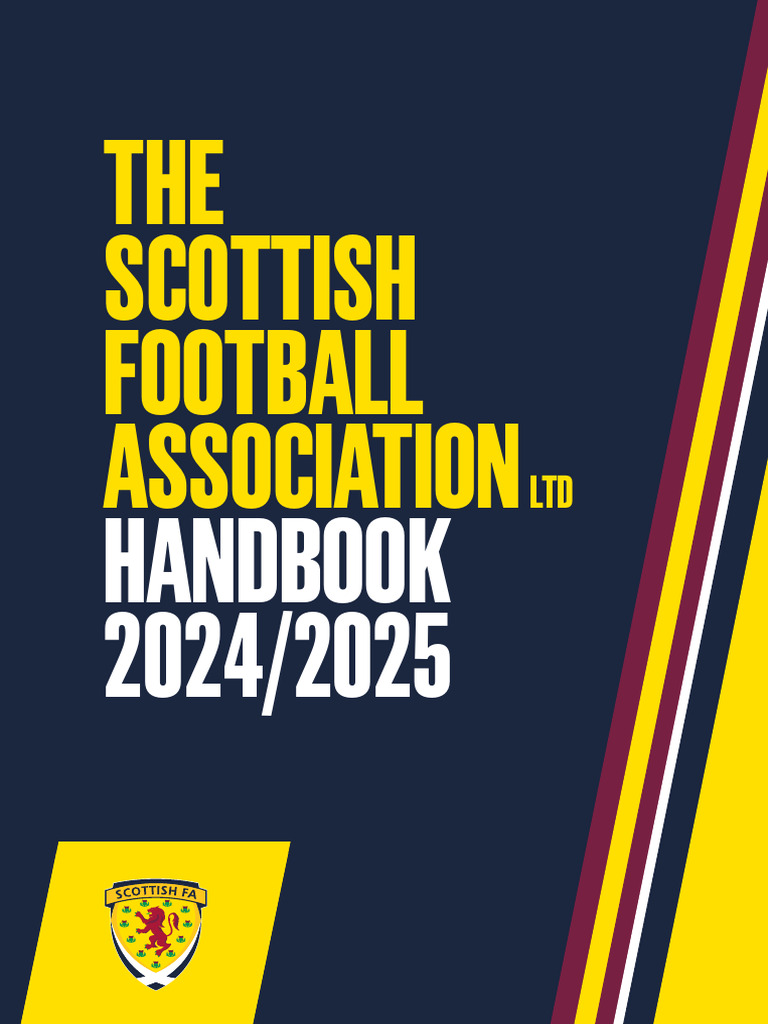 Sfa Handbook-2024-25 Digital | PDF | Association Football Clubs ...