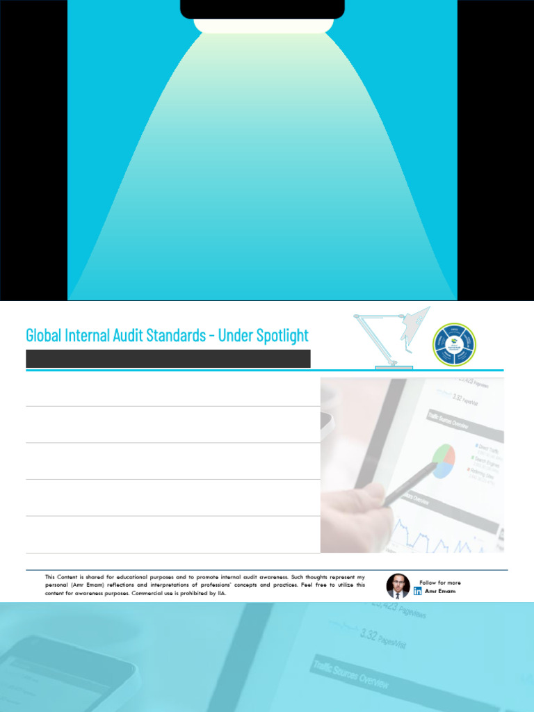 GIAS_Under_Spotlight_Amr_Emam_Thoughts_1736677824 | PDF | Internal Audit | Audit