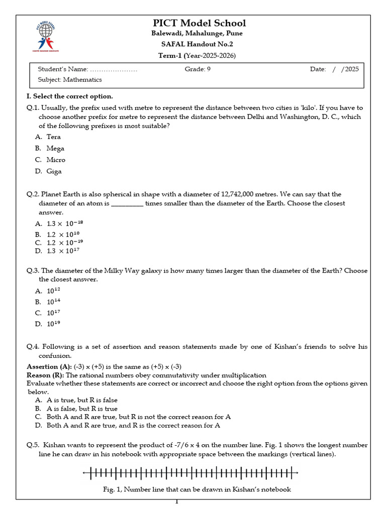 SAFAL HO2 Grade 9 Math Week 3 | PDF | Rectangle | Triangle