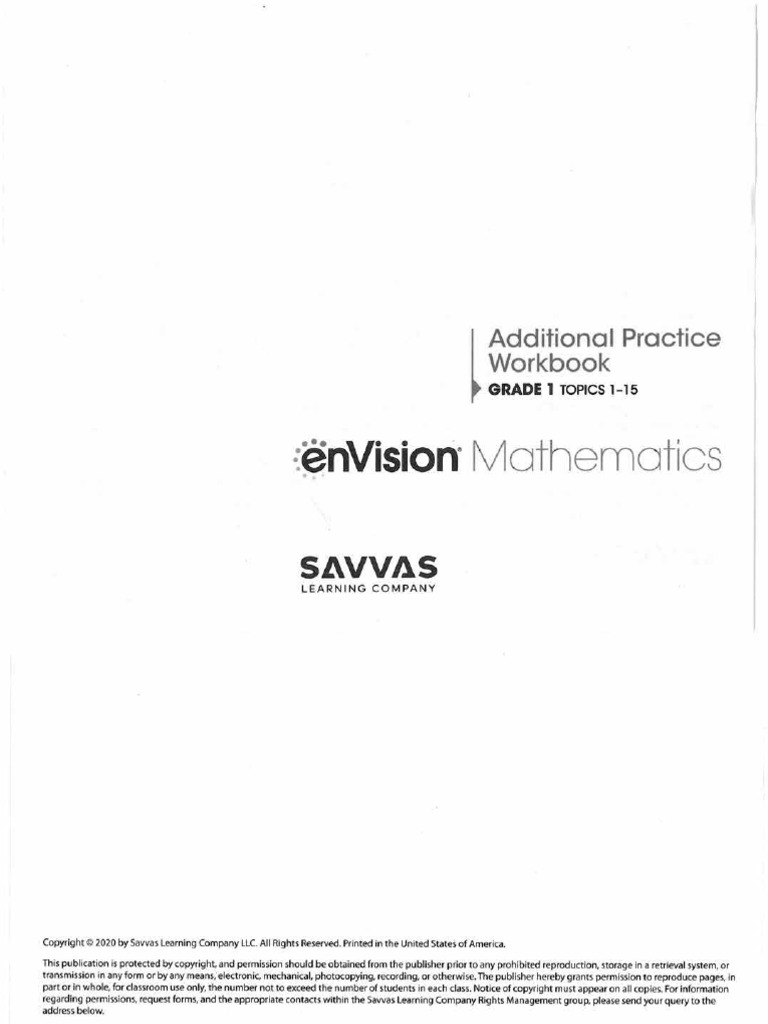 Additional Practicebook Grade 1 | PDF