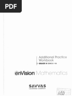 Envision Mathematics Additional Practicebook Grade 3 | PDF